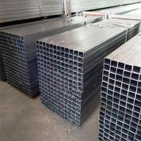 China Galvanized Square Steel Tube 275g/m2 Zinc Coating 0.6-20mm Wall Thickness for Carports for sale