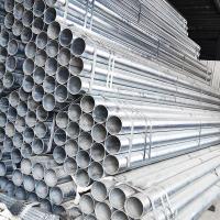 China Hot Dip Galvanized Steel Pipe Dx51d Z275 Hollow Low Carbon Tube 0.6-20mm for sale