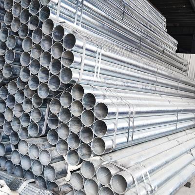 China Hot Dip Galvanized Steel Pipe Dx51d Z275 Hollow Low Carbon Tube 0.6-20mm for sale