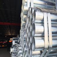 China Hot Rolled Galvanized Steel Pipe Gi Tube Sch40 0.6-20mm Wall Thickness ISO9001 for sale