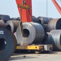 China Hot Rolled Carbon Steel Coil Q235 Q345 A36 Thick 0.8mm Shot Blasted for sale