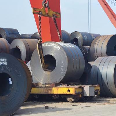China Hot Rolled Carbon Steel Coil Q235 Q345 A36 Thick 0.8mm Shot Blasted for sale