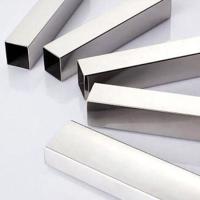 China Decorative Sanitary Square Stainless Steel Pipe 201 304 316 50mm OD 0.25-6mm Wall for sale
