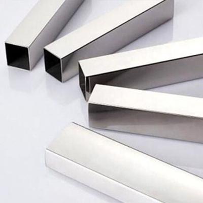 China Decorative Sanitary Square Stainless Steel Pipe 201 304 316 50mm OD 0.25-6mm Wall for sale