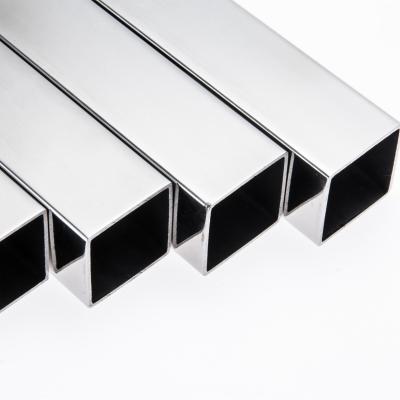 China Stainless Steel Square Tube 50x50mm 304 316 Welded Pipe 6m Length ASTM A554 for sale