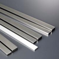 China Hot Rolled Stainless Steel Flat Bar 304 316 904L Customized Solid Metal 6K Finish for sale