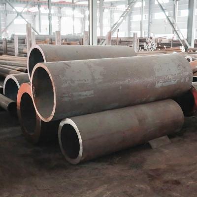 China MS A53 En8 Seamless Pipe 1.0033 BS 1387 Mild Steel Tube OD 20-500mm Wall 0.8-14mm for sale
