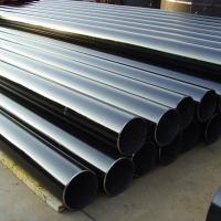 China Gr A A53 Carbon Steel Tube Sch40 Black Mild Steel Pipe ERW OD 20-500mm for sale