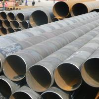 China ASTM A252 Black Carbon Steel Pipe OD 508mm Spiral Welded Pipe 12M for sale