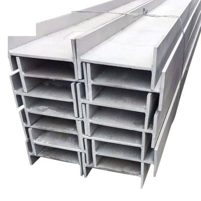 China EN10025 Hot Rolled Carbon Steel I Beam H Beam Q235B S355JR 100-400mm Width ISO9001 for sale