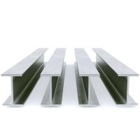 China Q235B Q345B Carbon Steel H Beam I Beam 100mm to 900mm Width for Construction for sale