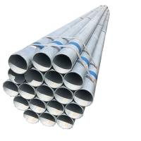 China Galvanized Steel Round Pipe ERW 21mm OD for Construction Scaffolding for sale