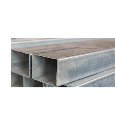 China Hot Dip Galvanized Square Rectangular Tube A992 SS400 0.6-20mm Wall Thickness for sale