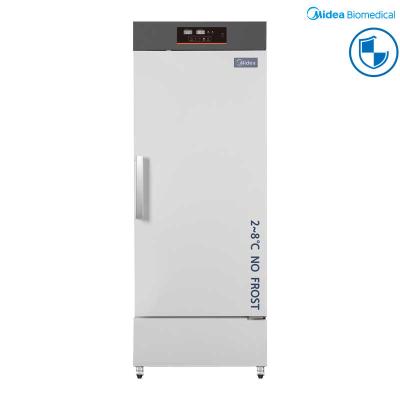 China MD-5L416C Inverter Compressor Medical Vaccine Pharmacy Refrigerator with Solid Door for sale