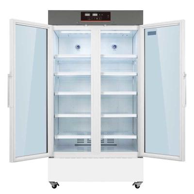 China MC-5L1006 Large Capacity 1006L Vaccine Pharmacy Refrigerator Freezer With Glass Door for sale