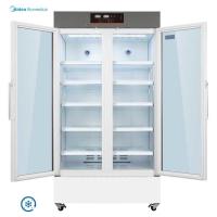 China MC-5L1006 Medical Pharmacy Refrigerator Vaccine Medium Scale No Frost Defrost Type Glass Door for sale