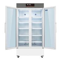 China MC-5L756 Glass Door Lab Refrigerator With Over-Temperature Alarm for sale