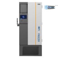 China MD-86L568BS Vertical Smart Invert Ultra Low Temperature Freezer Fridge Cabinet 568L With LCD Touch Screen for sale