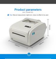 China Thermal Postage Sticker Printer USB Barcode 4 inch Thermal Label Printer for sale