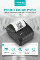 China Handheld 2inch 58mm Portable Mini Thermal Printer for Barcode Receipt printing for sale