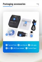 China POS Portable Thermal Direct Printer Mini Bluetooth Printer 58mm for sale