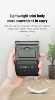 China POS Portable Thermal Direct Printer Mini Bluetooth Printer 58mm for sale