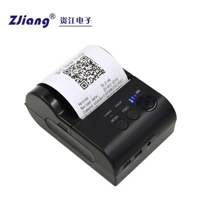 China Portable Barcode Bluetooth Thermal Printer 58mm With USB And Com Port for sale