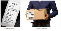 China Barcode 80mm Portable Mini Thermal Printer Sticker Label Print for sale