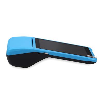 China All In One Android Handheld Pos Terminal Machine With 58mm Receipt Printer for sale