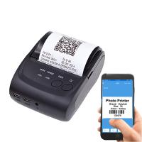 China Portable 58mm Receipt Printer Thermal Bluetooth Restaurant Printer ZJ-5802 for sale