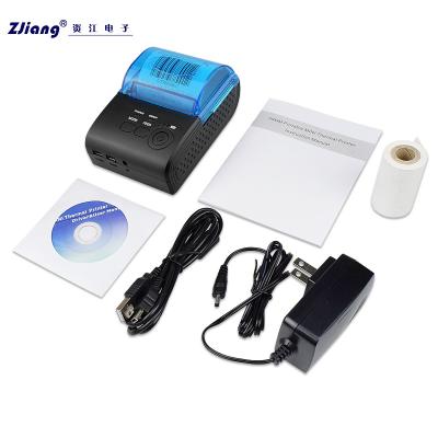 China Portable USB Bluetooth Terminal Printer 2 Inch Bluetooth Thermal Printer 58mm for sale