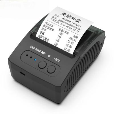 China POS Portable Thermal Direct Printer Mini Bluetooth Printer 58mm for sale