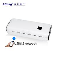 China Zijiang Wireless Mobile A4 Paper Printer Direct Thermal Printing FCC Certificate for sale