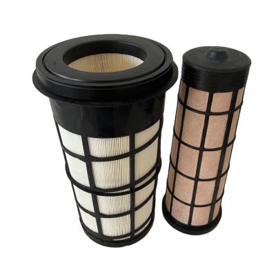 China Trucks Air Filter P611190 P611189 AF4181 YY11P00008S003 with Plastic Support Frame for sale