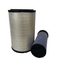 China FUSO Reference NO. AG 1012 excavator air filter MB-KU810AB 4286128/4286130 AF25414/AF25412 P821938 / P821963 AT280662/ AT280663 for sale