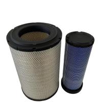 China FUSO Reference NO. AG 1012 excavator air filter MB-KU810AB 4286128/4286130 AF25414/AF25412 P821938 / P821963 AT280662/ AT280663 for sale