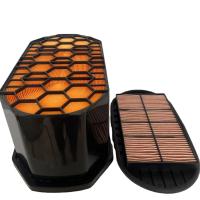 China 100% Tested Standard Engine Parts Honeycomb Air Filter 496-9842 496-9841 for sale
