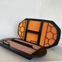 China 100% Tested Standard Engine Parts Honeycomb Air Filter 496-9842 496-9841 for sale
