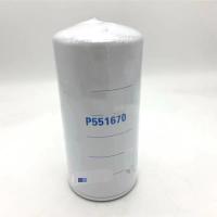 China Iron Pressure Filter Paper Excavator Truck Engine Oil Filter P551670 with 99.99% Tested for sale