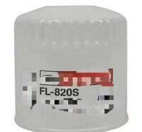 China Engine Filtration System Oil Filter FL-820S Customizable with and Ahlstrom or HV Paper for sale