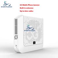China Desktop 12 Channels Signal Jammer with 50m Radius and Built-in Antennas for Secure Mobile Phone Blocking for sale