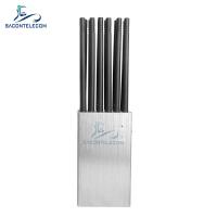 China 12 Bands 20W Handheld Signal Jammer with 20m Radius for 2G 3G 4G 5G WiFi GPS Lojack VHF UHF for sale