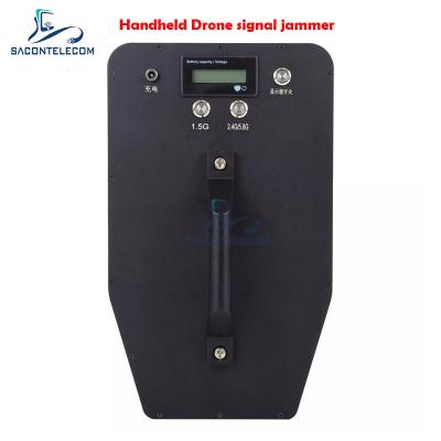 China 70W Power UAV Signal Jammer with 800m Range and Built-In Antennas Portable Drone Frequency Scrambler for sale