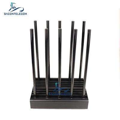 China 10 Channels Wifi Disruptor Jammer 100w for sale