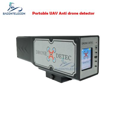 China Handheld Drone Signal Detector with 1.8 Inch LED Display for 2.4G and 5.8G Frequencies up to 2KM Distance for sale