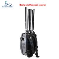 China 8 Channels 120W Manpack Jammer with Built-in Battery for 20-3000MHz Signal Blocking for sale