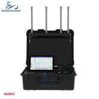 China Portable Suitcase UAV Drone Detector with 10km Detection Range and Multi-Frequency Capability for sale