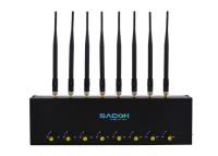 China 8 Antennas 20W Adjustable Output Signal Jammer Cell Phone Blocker for 3G 4G WiFi GPS for sale