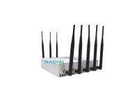 China 18W Output Power 8 Channels Signal Jammer with 40m Jamming Range for Mobile Phone Blocker and WiFi GPS Jammer for sale