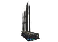 China 6 Omni-Directional Antennas 15W Output Power 50m Jamming Range Cell Phone Signal Jammer for Meeting Rooms for sale
